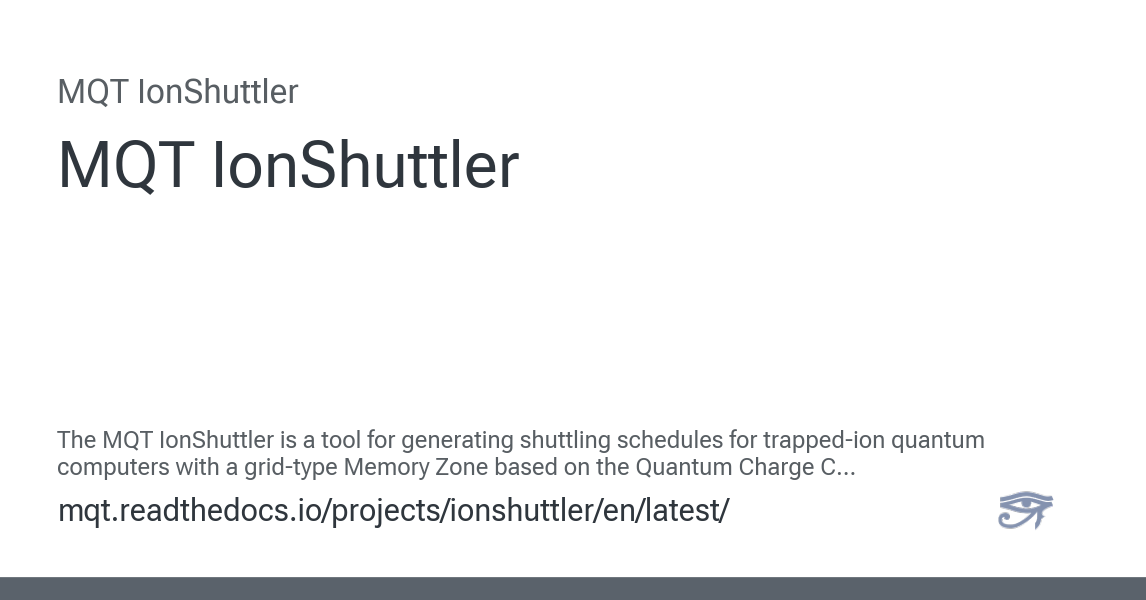 MQT IonShuttler 0.2.4 documentation